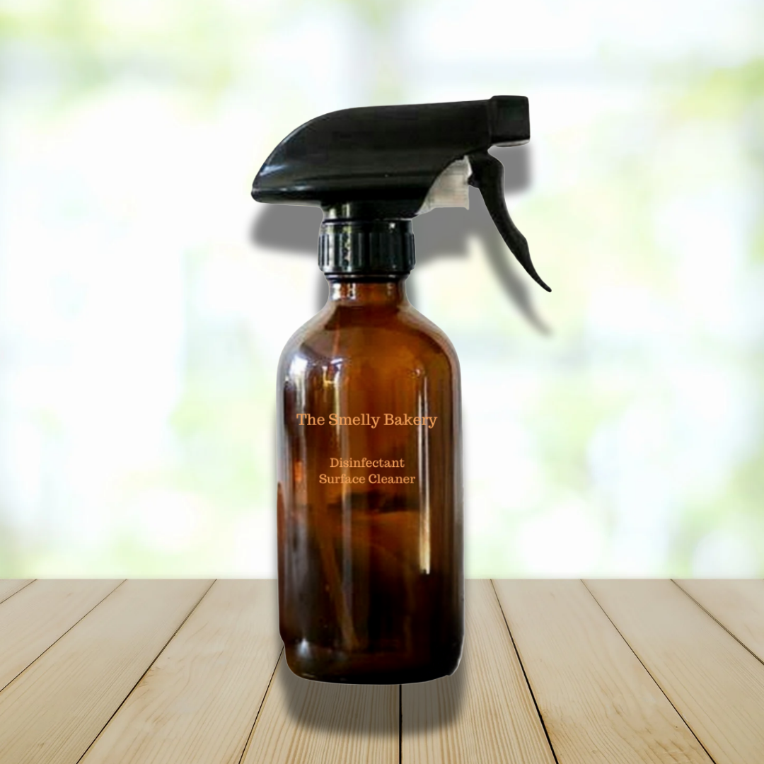 The Smelly Bakery Glass Bottle- Disinfectant Surface Cleaner